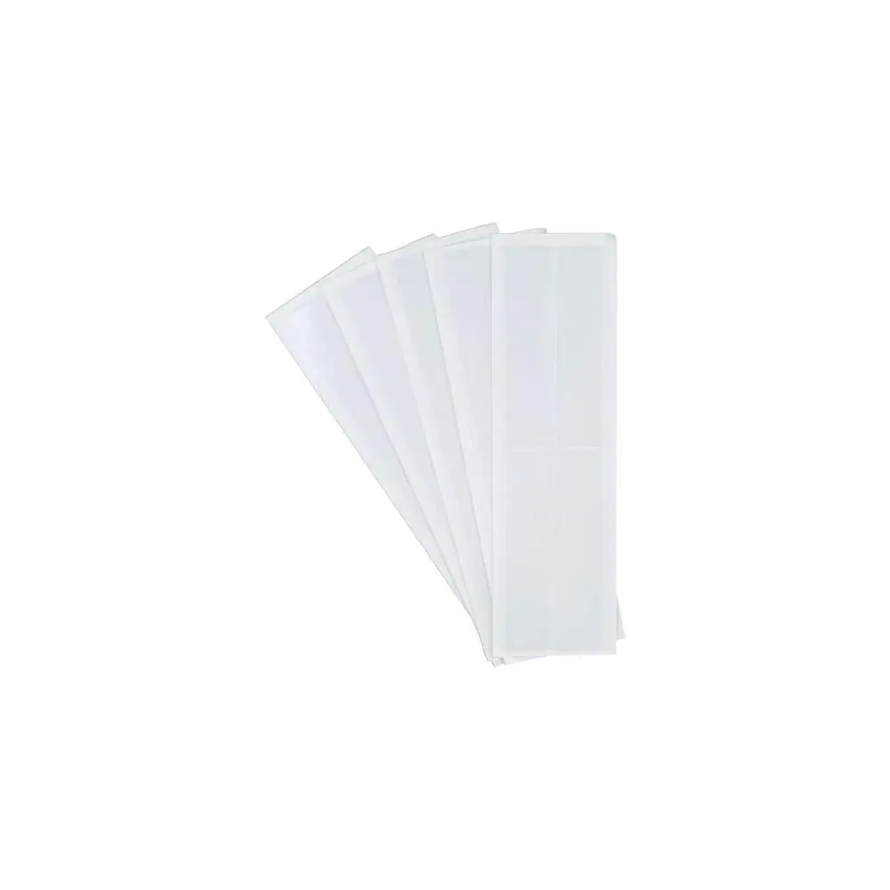 20pcs Plastic Tag Pockets Small Self-Adhesive Label Holders Clear ...