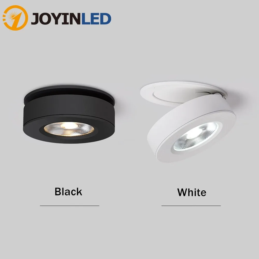 LED Adjustable Dimmable Ceiling Spotlight Spot Light Downlight White ...