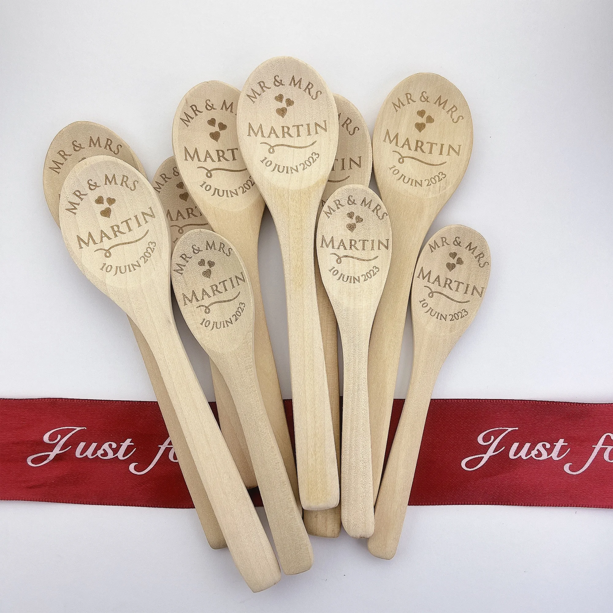 20-50-100pcs-Personalise-Wooden-Spoon-Honey-Coffee-Teaspoon-Customized ...