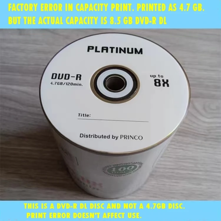 Wholesale-5-Discs-Grade-A-X8-8-5-GB-Platinum-Princo-Blank-Printed-DVD-R ...