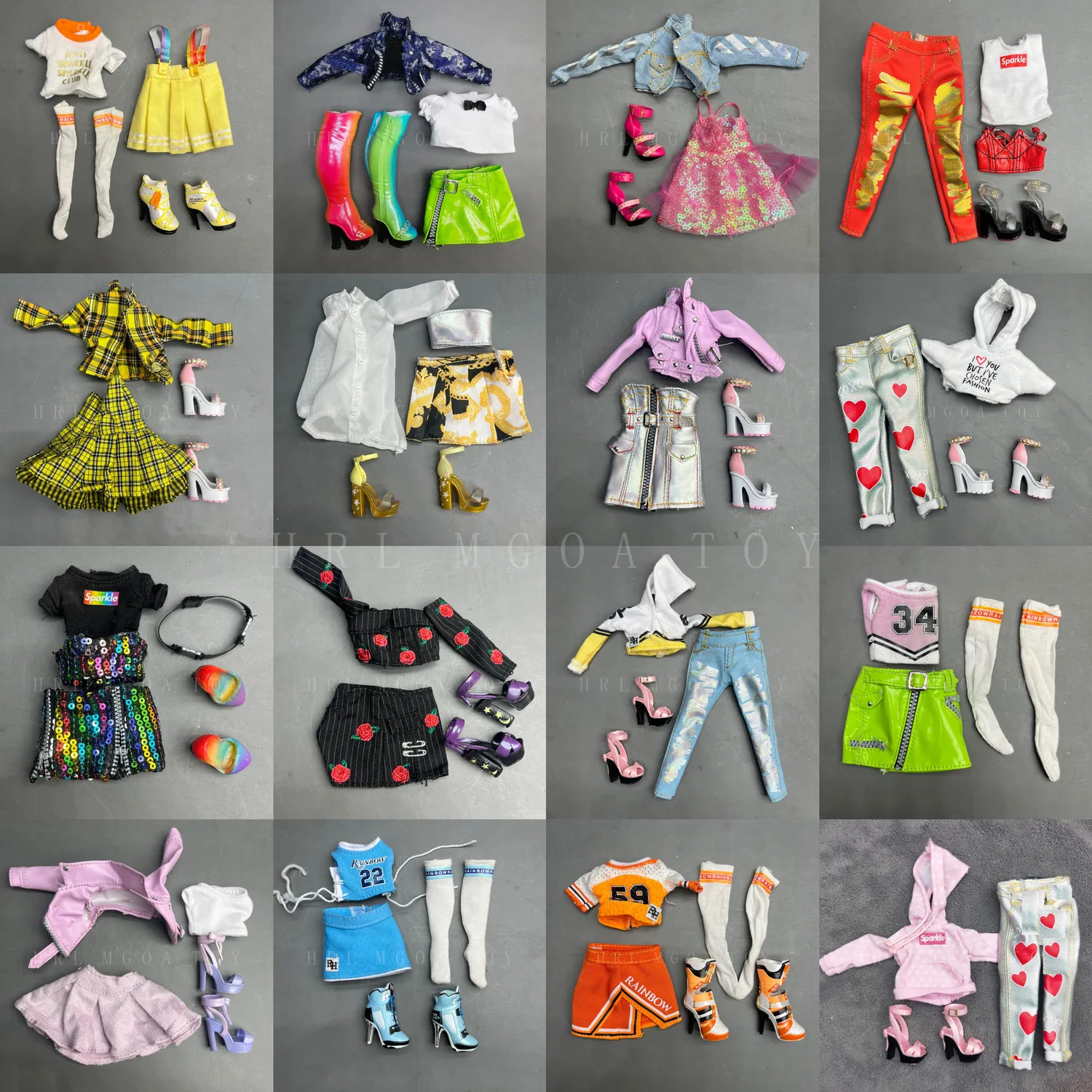Original-28cm-Rainbow-Middle-School-Doll-Fashion-Dressing-Set-Includes ...