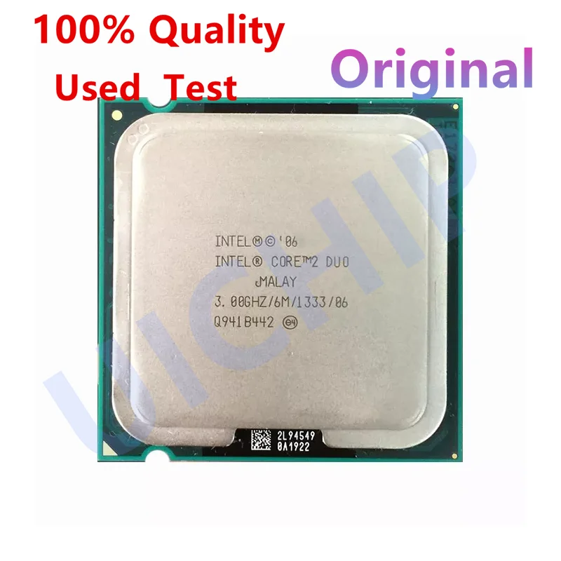 100%Original Intel CPU Core 2 Duo E8500 Processor 3.16GHz/6M/1333MHz ...