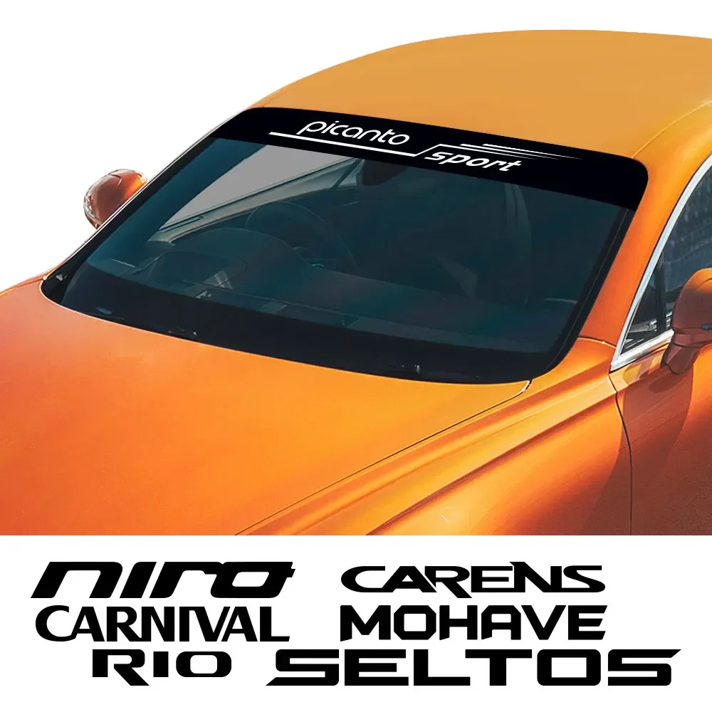 Car-Front-Windshield-Stickers-Decoration-For-Kia-RIO-PICANTO-CARENS ...