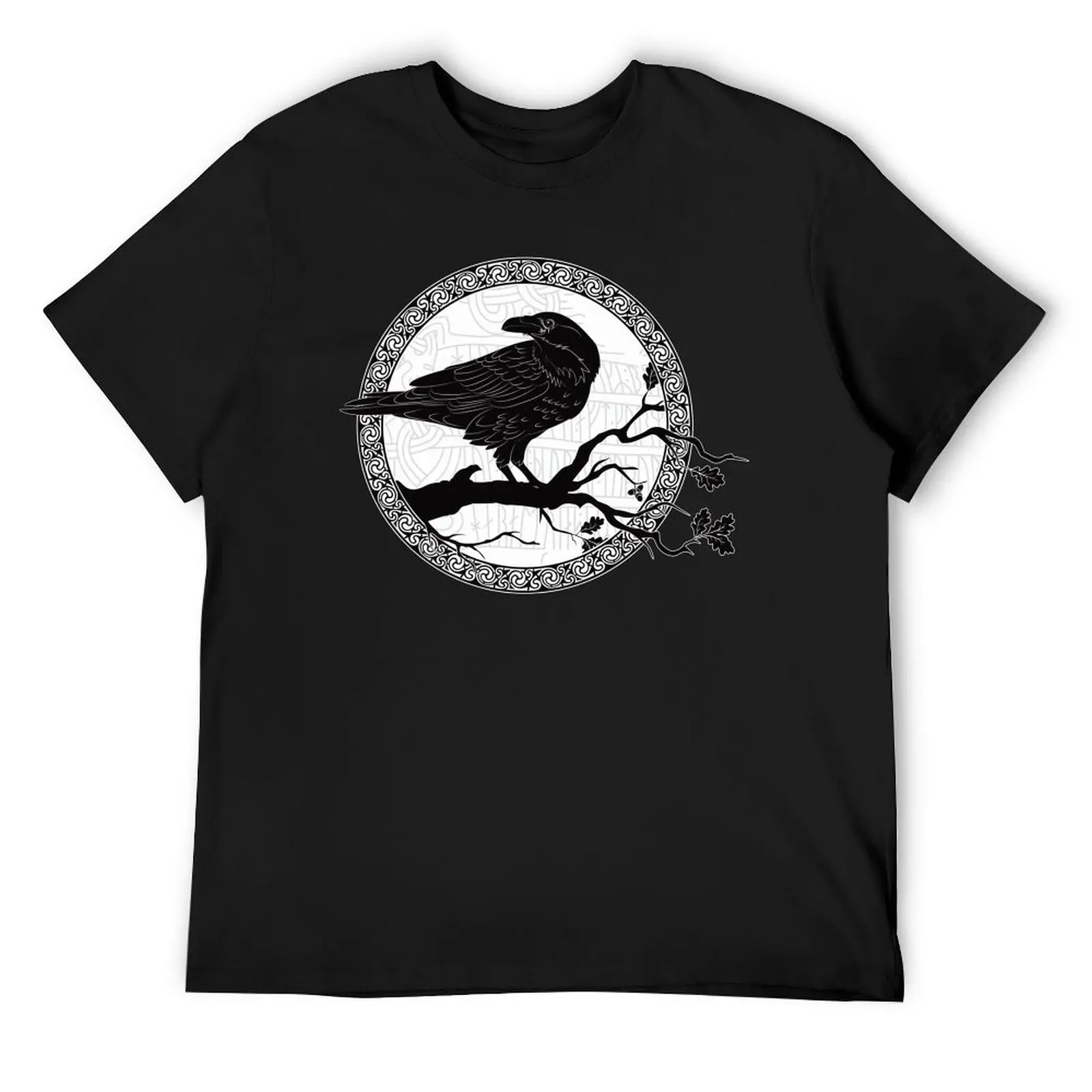 Black-Crow-T-Shirt-Fashion-T-Shirts-Man-Aesthetic-Tee-Shirt-Original ...