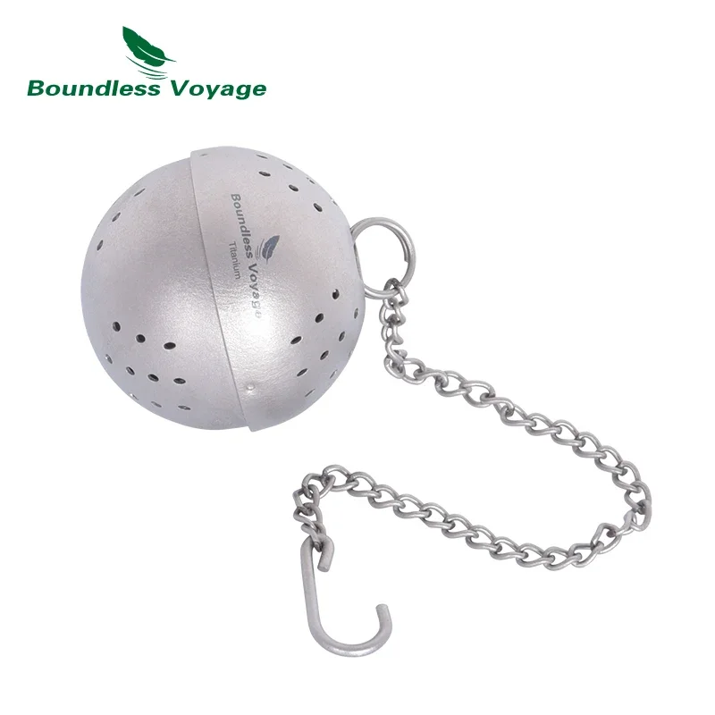 Boundless Voyage Titanium Tea Filter Tea Ball Infuser for Loose Tea ...