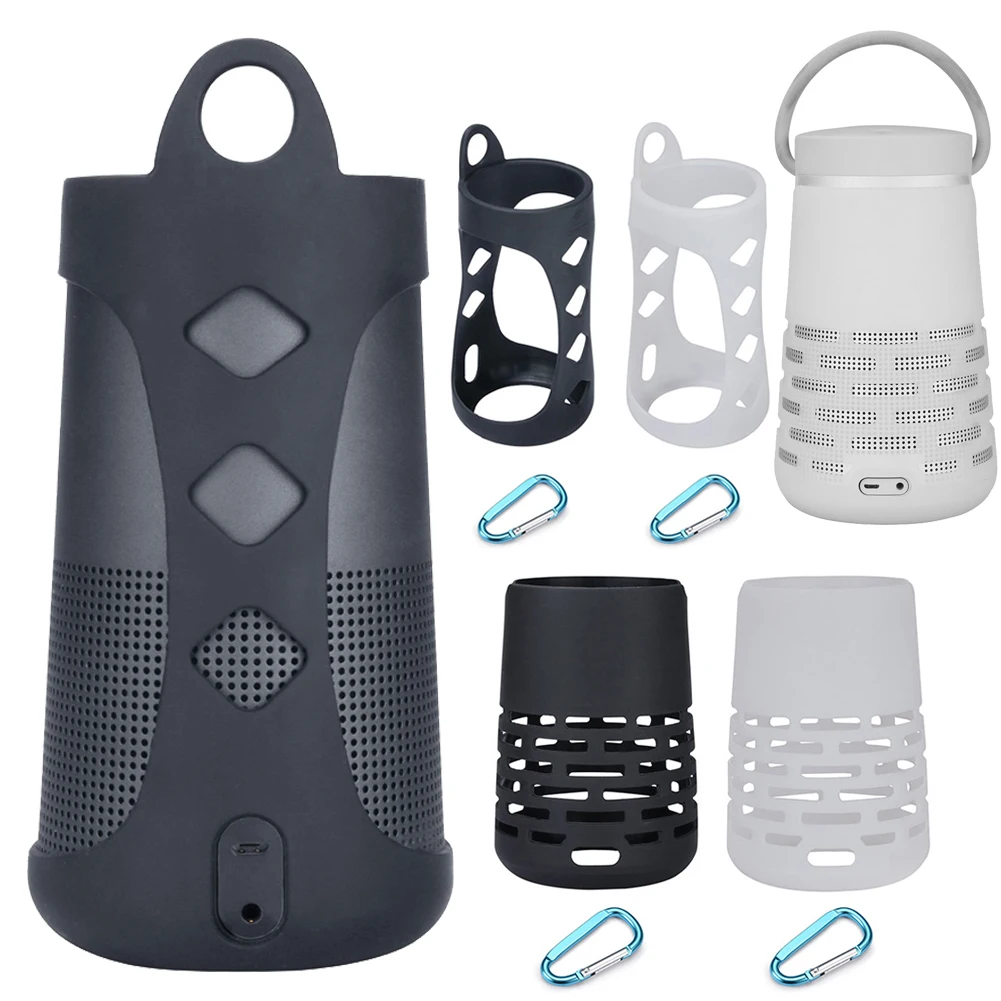 Silicone Speaker Case for Bose SoundLink Revolve/Revolve+ I II ...