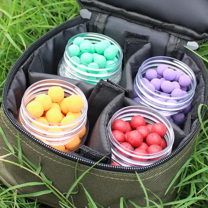 Carp fishing accessories pop up boilies fishing hook bait storage bag ...