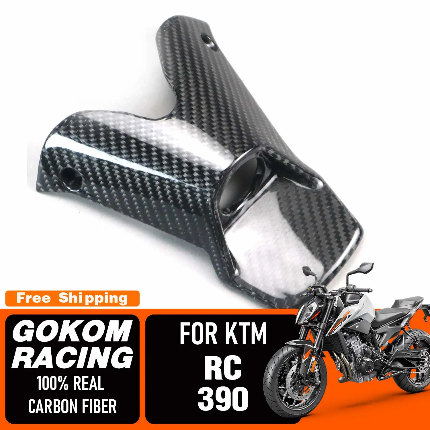 Gokom-Racing-For-KTM-DUKE-790-Key-Cover-COWLING-FAIRING-100-REAL-CARBON ...