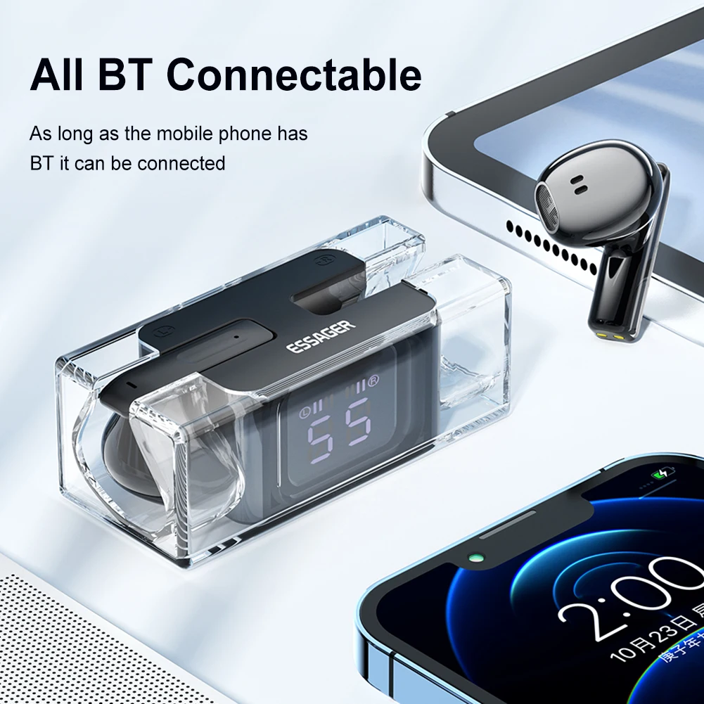 Essager-auriculares-inal-mbricos-E90-intrauditivos-con-pantalla-de ...