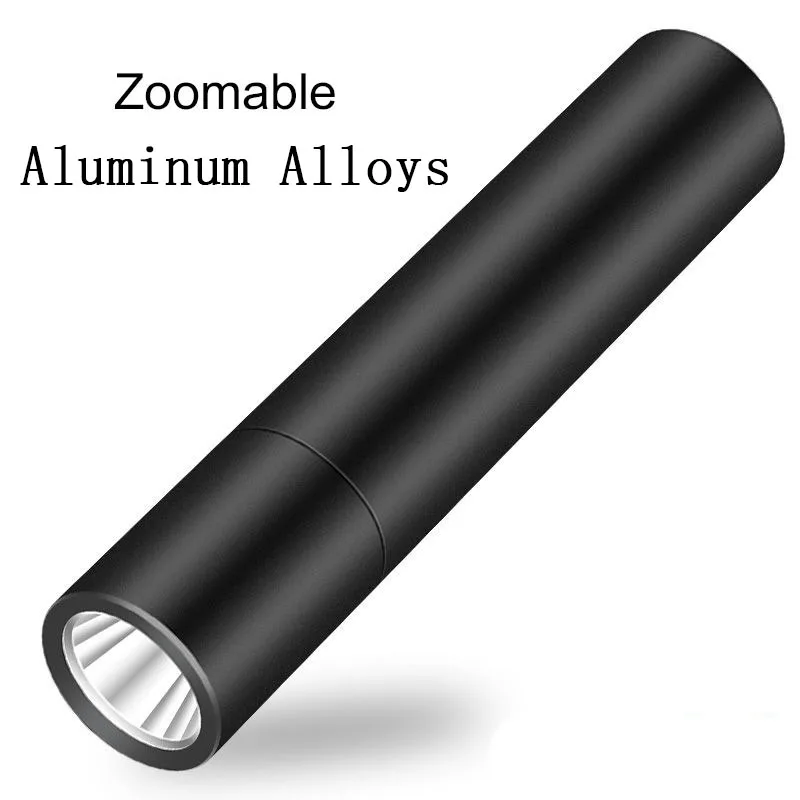 Small Rechargeable Led Flashlight | Rechargeable Small Torch Light ...