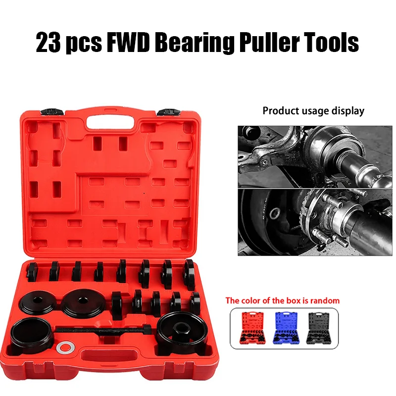 23pcs Wheel Bearing Puller Tool Set with Sliding Screws Wheel Bearing ...