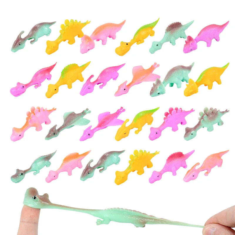 10Pcs-Finger-Dinosaur-Catapult-Funny-Sticky-Dino-Slingshot-Toys-For ...