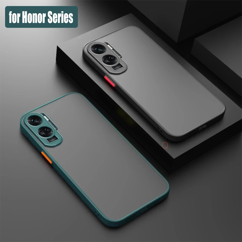 Honor90 90lite Skin Feel Matte Translucent Hard Case For Huawei Honor ...