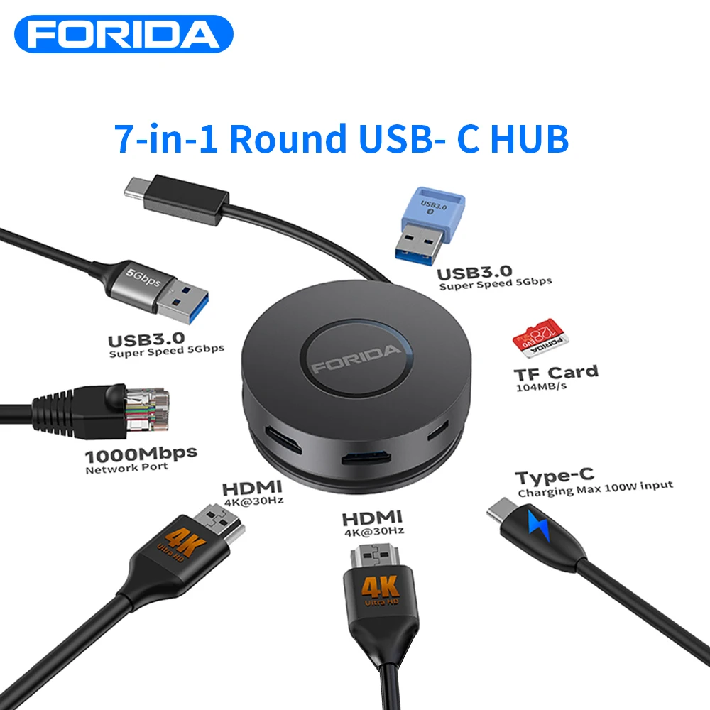 7-in-1-USB-C-Round-Docking-Station-with-Dual-4K-HDMI-Port-100W-PD ...