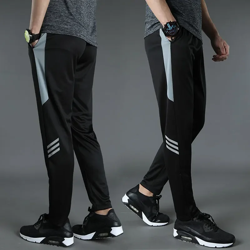 Sports Jogging Running Training Pants Men Slim Football Pants ...