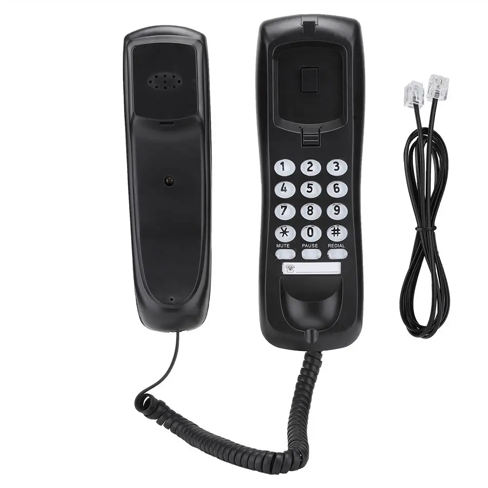 Mini-Office-Landline-Telephone-Corded-Fixed-Phone-for-home-Hotel ...