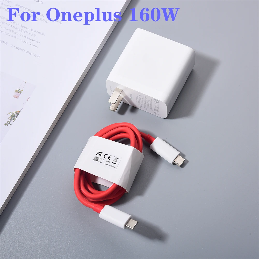 New-Oneplus-160W-Charger-Fast-SuperVooc-10A-USB-C-To-USB-C-PD-Cable-For ...