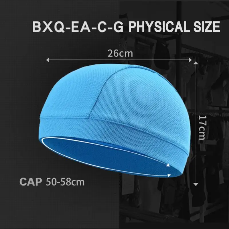 Unisex Skull Cap Motorcycle Helmet Inner Cap Cool Quick Dry Breathable ...