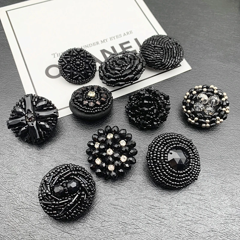 Big-Round-Bead-Crystal-Buttons-for-Clothing-Sewing-Accessories-DIY ...