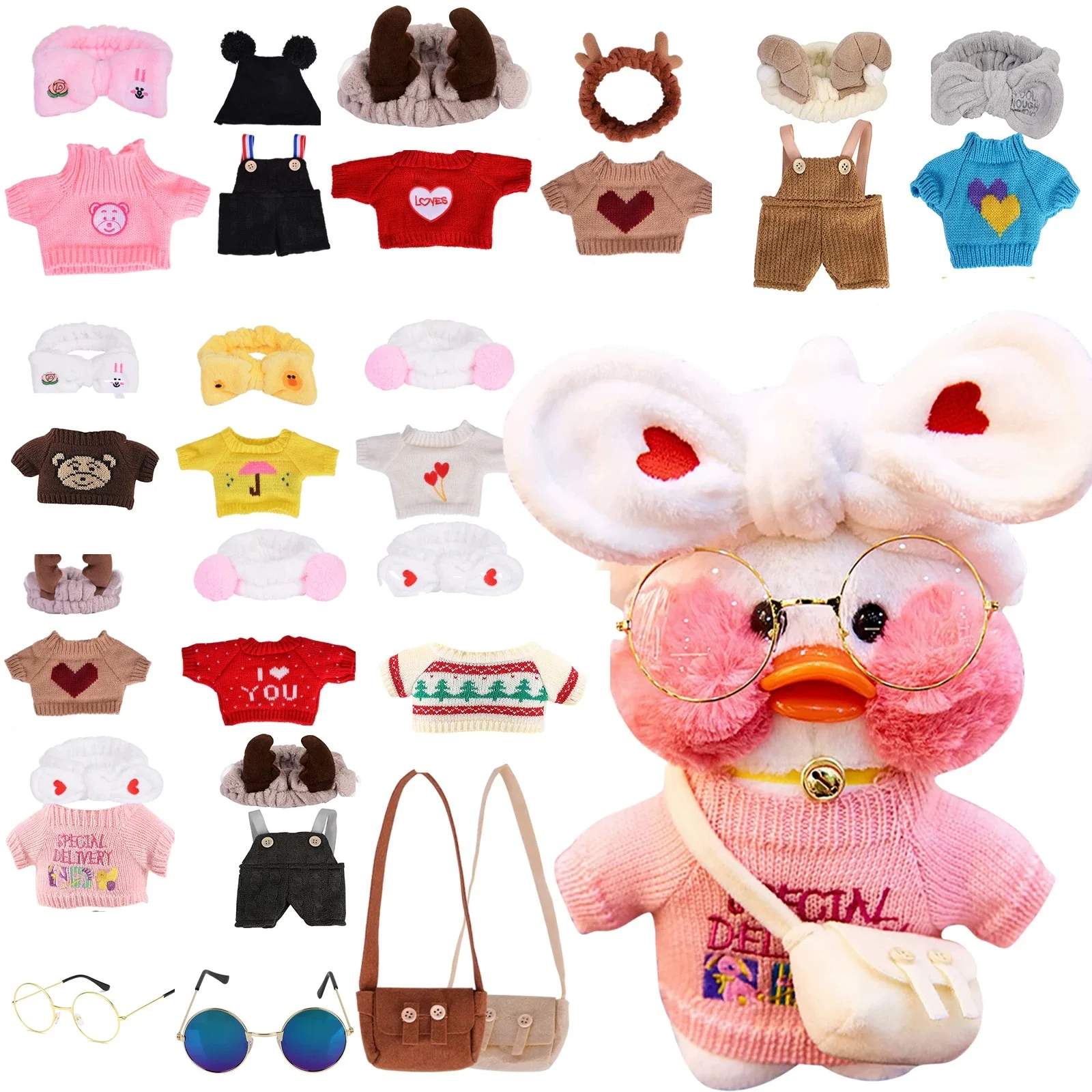 LaLafanfan-Sudadera-con-capucha-de-pato-para-ni-a-juguete-de-peluche-de ...