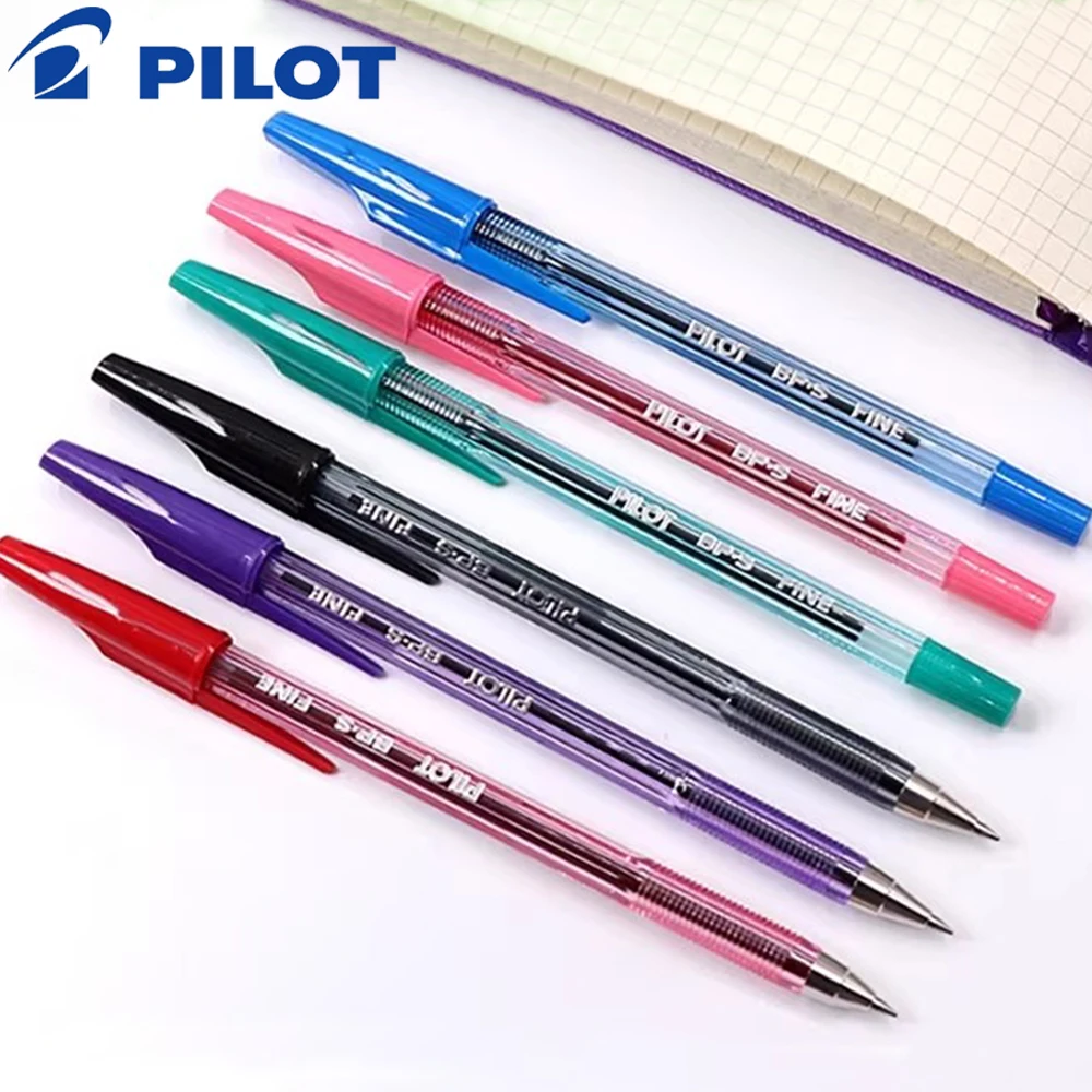 12pcs Japan PILOT Ballpoint Pen BP-S-F Classic Colored 0.7mm ...