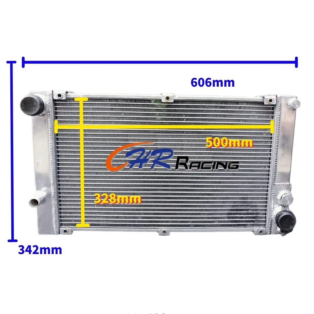 2-Row-Aluminum-Radiator-For-1983-1988-PORSCHE-944-Manual-only-NO-TURBO ...