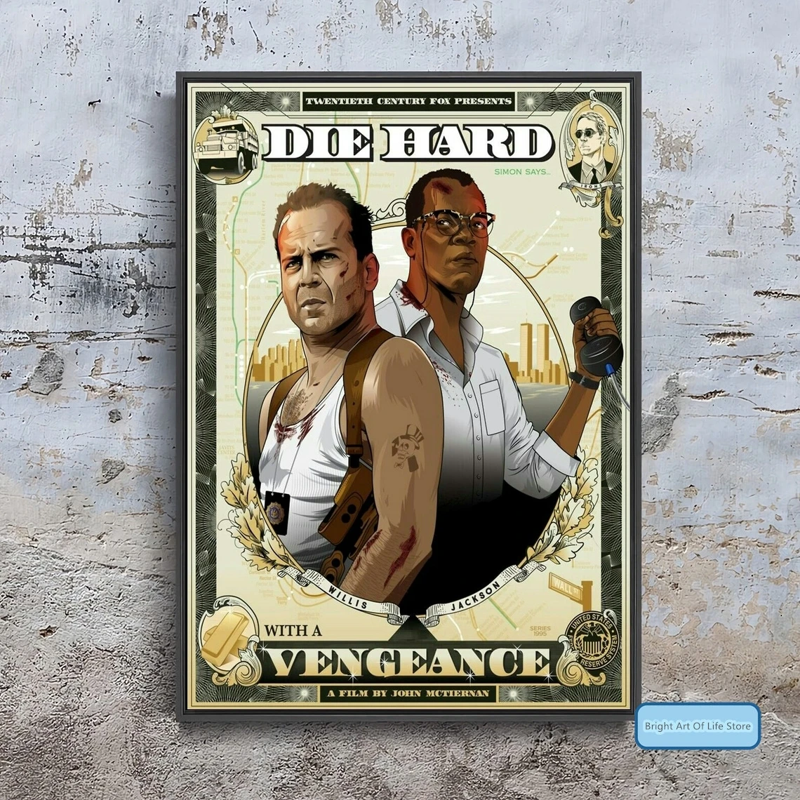 Die Hard Posters 1995