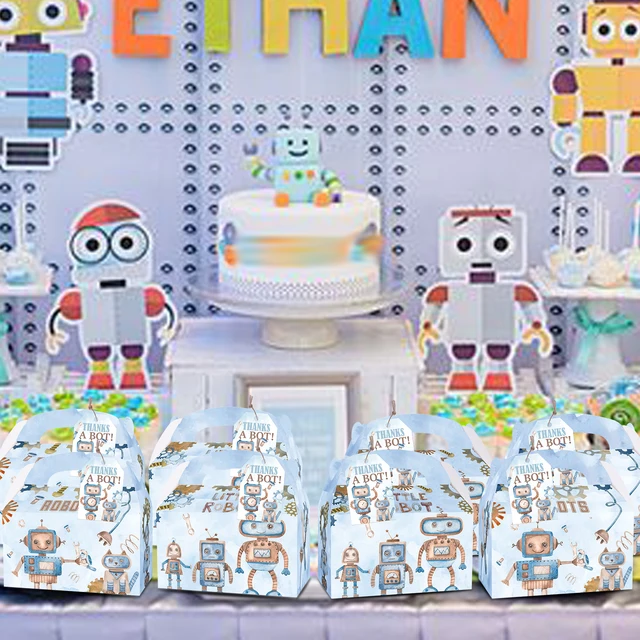 Fiesta De Cumpleaños Con Temática De Robots