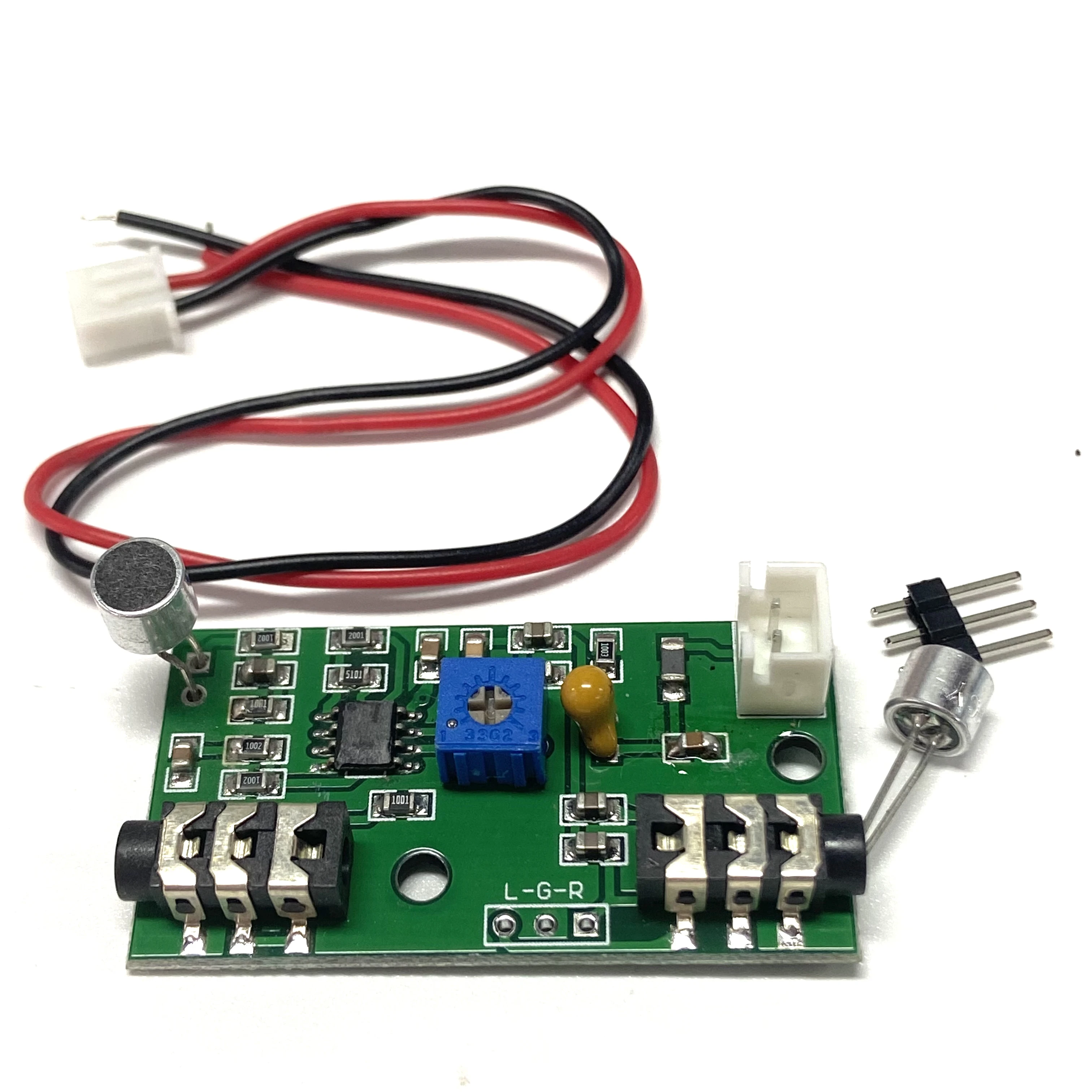 Microphone-Pickup-Microphone-Amplification-Module-Gain-Adjustable-Audio ...