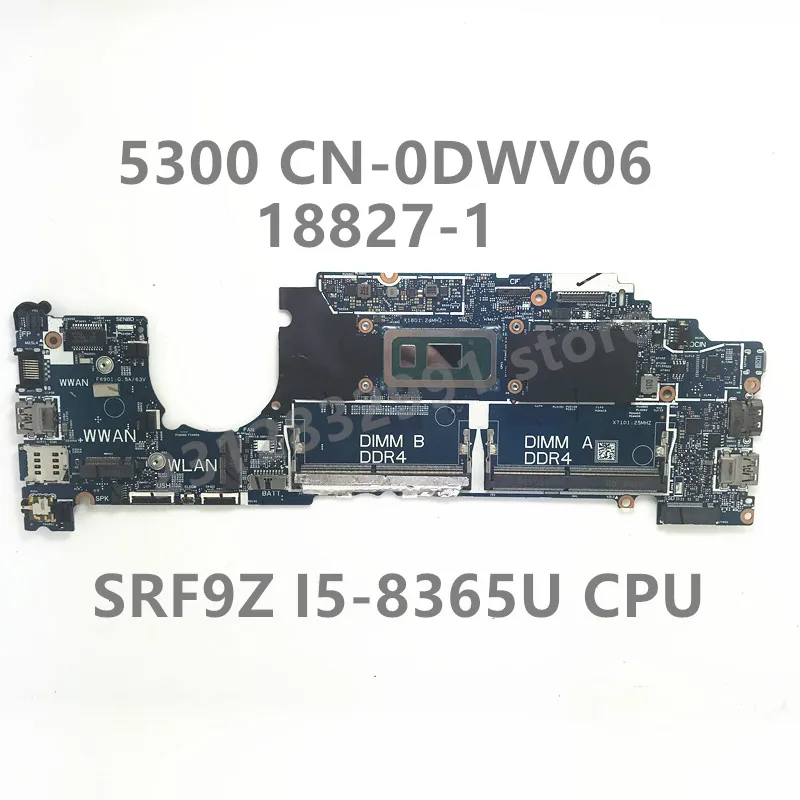 CN 0DWV06 0DWV06 DWV06 For Dell Latitude 5300 Laptop Motherboard With ...