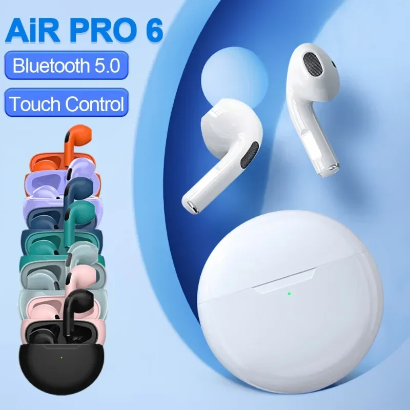 Air-Pro6-Bluetooth-Headphones-Tws-Earphone-Bluetooth-Wireless-Bluetooth ...
