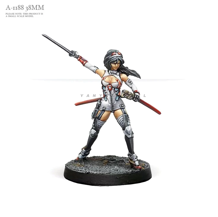 38MM-Resin-figure-model-kits-DIY-toy-colorless-and-self-assembled-A ...