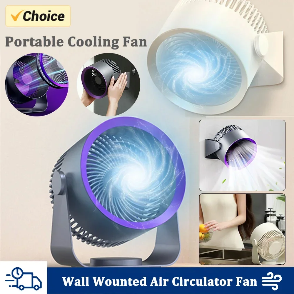 2024-New-Multifunctional-Electric-Fan-Circulator-Wireless-Portable-Home ...