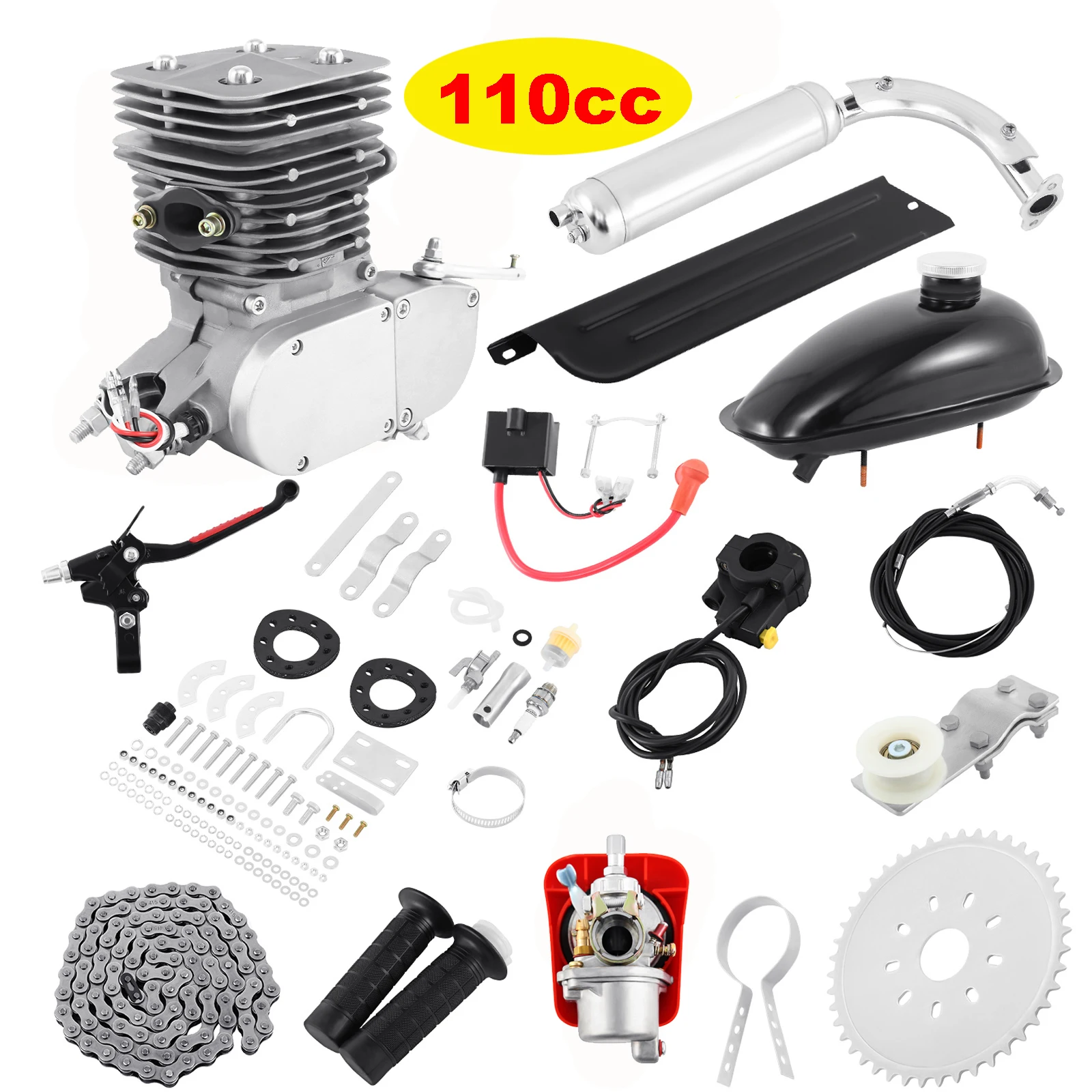 Kit-moteur-2-temps-pour-v-lo-lectrique-110-80-50cc-pour-scooter-et-VTT ...