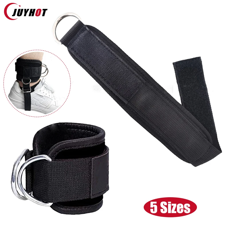 Fitness Adjustable D Ring Ankle Cuffs Sport Ankle Straps For Cable ...