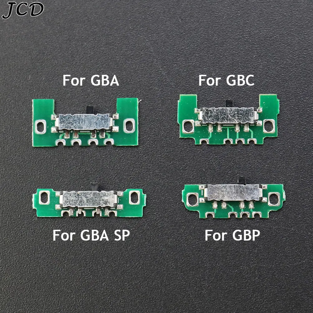 JCD 1pcs For GBA SP Power Switch Button For Gameboy Advance GBA GBP GBC ...