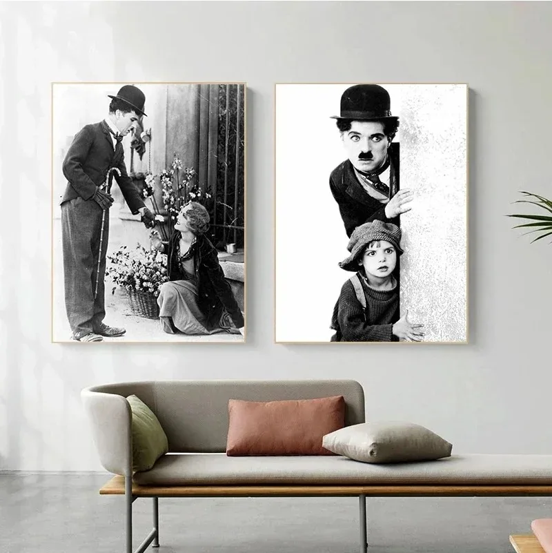 Vintage Charlie Chaplin Poster