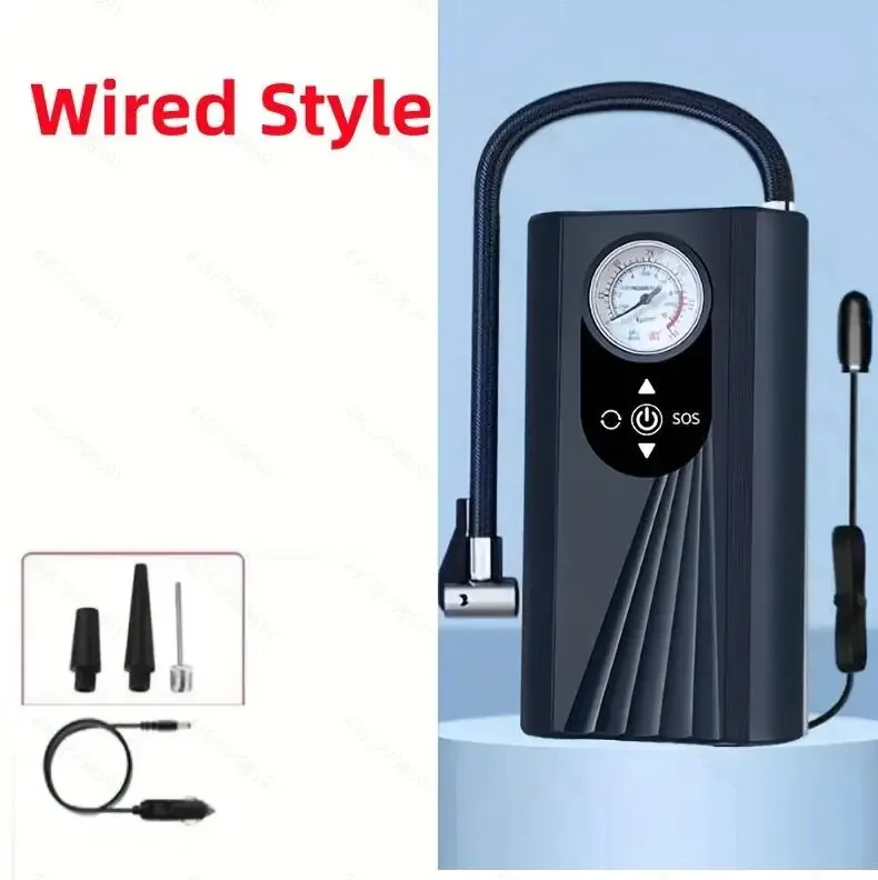 Elektrische-Luchtcompressor-Snel-Opblazen-12V-Handheld-Luchtpomp-Hoge-Precisie-Motorfiets-Band ...