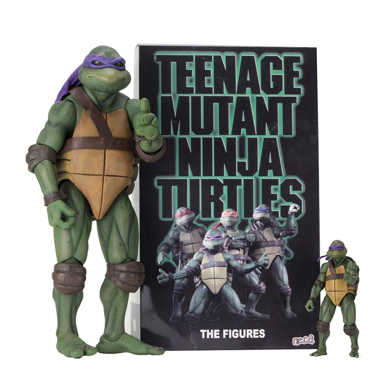 NECA figuras de acción de Tortugas Ninja, juguete de edición limitada ...
