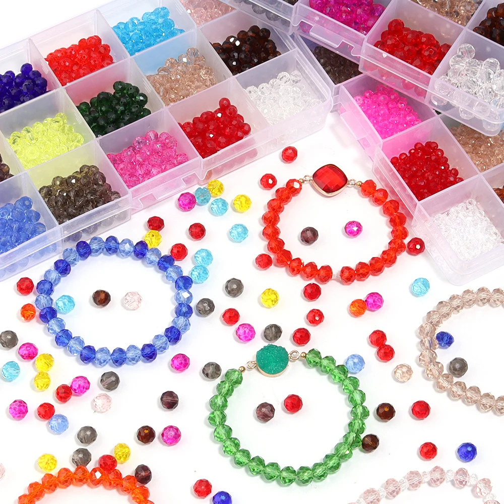 4-6-8mm-Color-Crystal-Beads-Set-Faceted-Glass-Loose-Bead-15-Grids-box ...