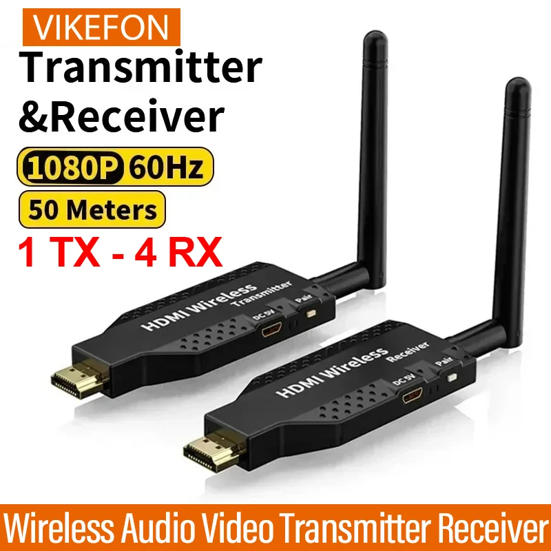 50M-5G-1080P-HDMI-Wireless-Audio-Video-Transmitter-Receiver-Extender ...