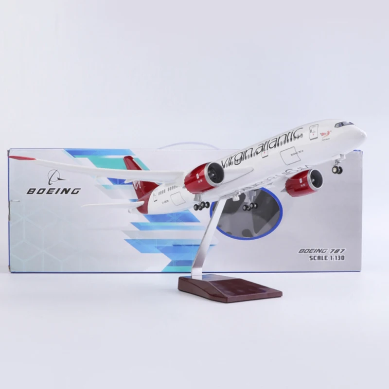 47CM-Virgin-Atlantic-Airline-Airplane-Model-Toy-787-B787-Dreamliner ...