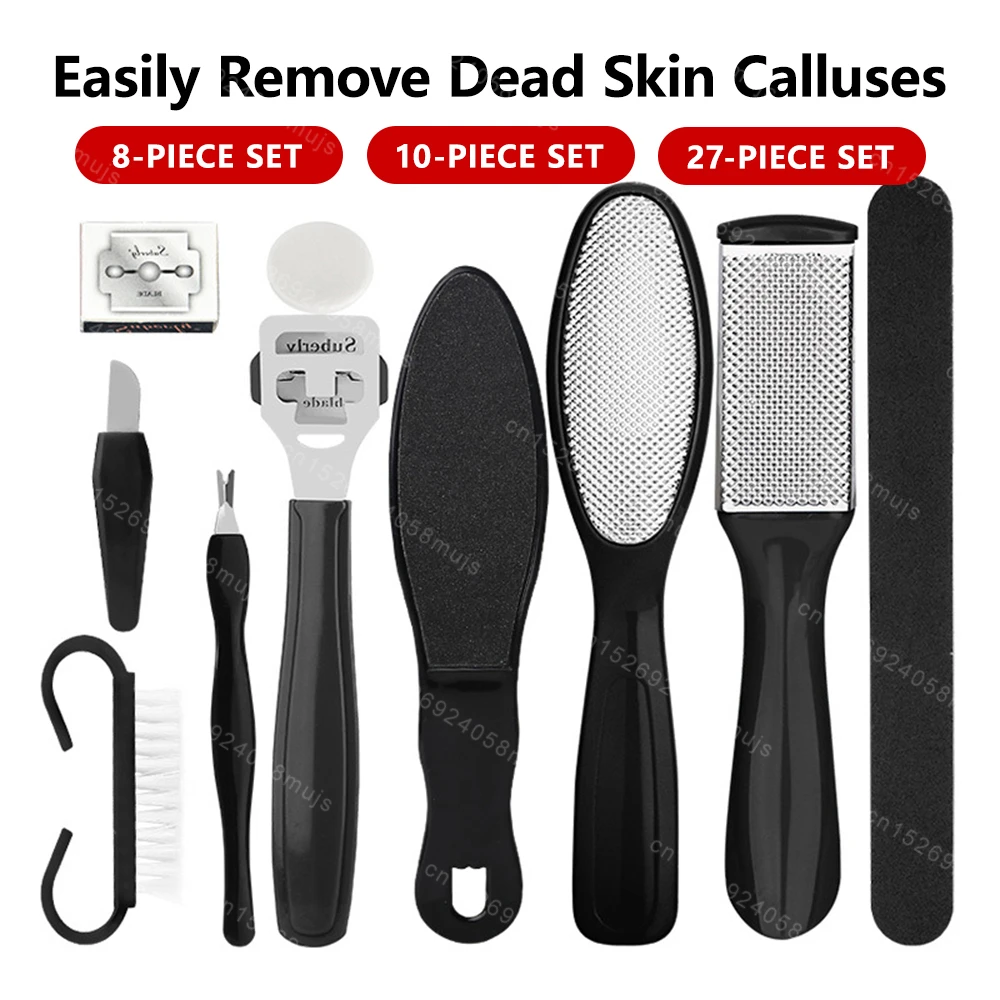 Pedicure-Set-Peeling-and-Exfoliating-Calluses-Foot-Scrubbing-Brush ...