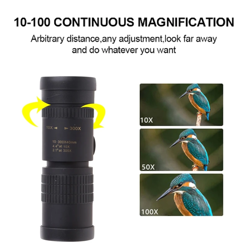 4K-10-300X40mm-Monocular-for-Smartphone-High-Quality-Retractable ...