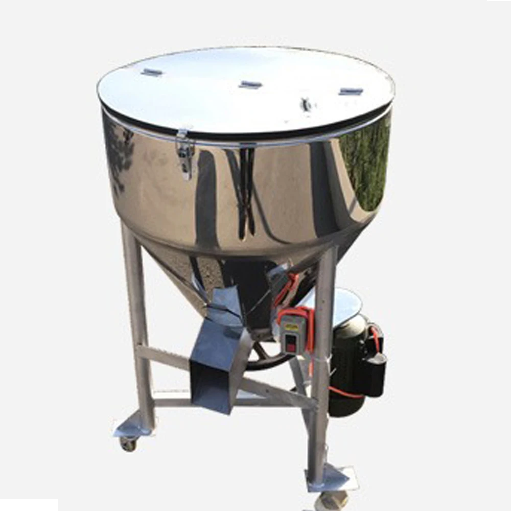 Stainless Steel Granule Wheat Mixing Machine Commercial Thickened Feed ...