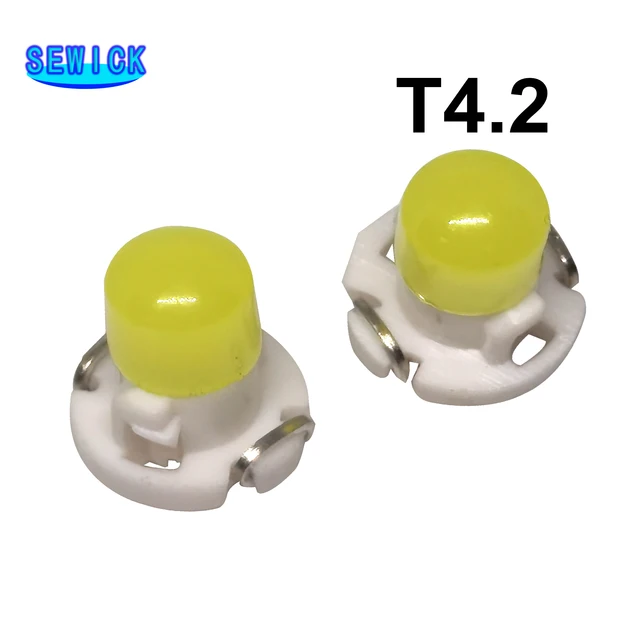 12V Light Lamps T3/T4.2/T4.7 SMD 12V LED Instrument Lamps - Car ...