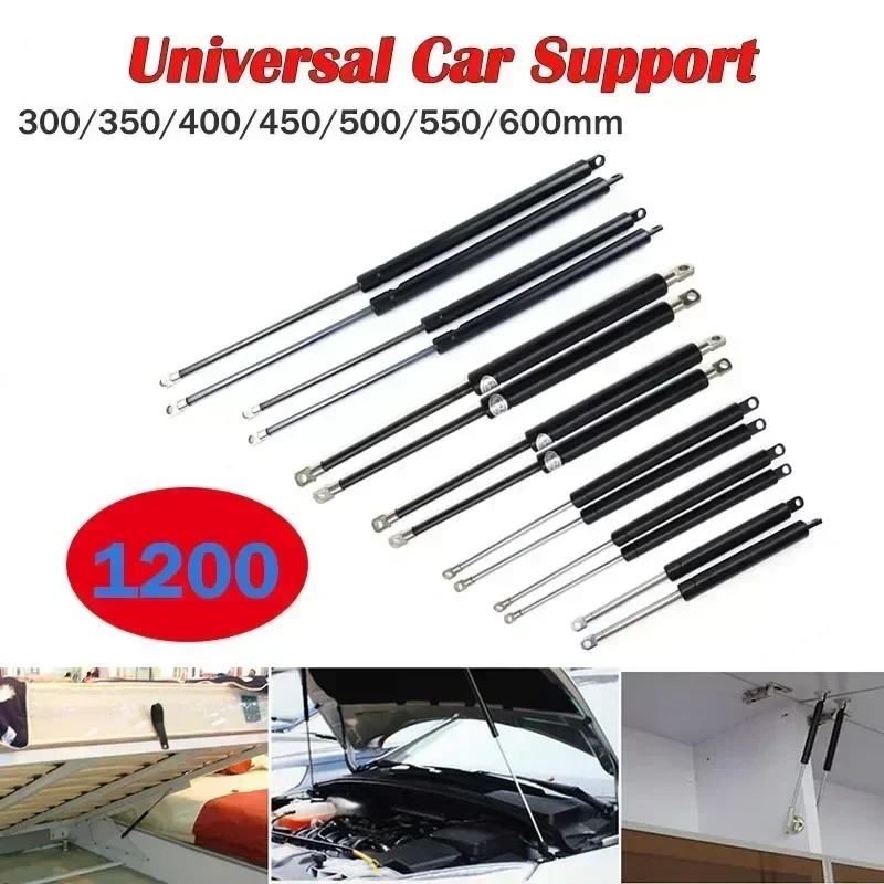 Car Gas Struts 1200N 2pcs 300-550mm Bonnet Hood Trunk Tailgate Shock ...