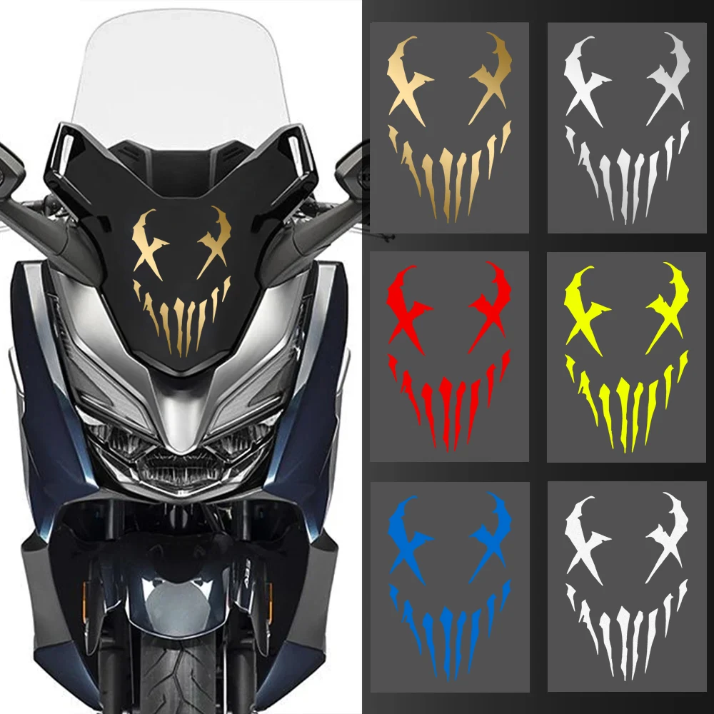 Vinyl-Devil-Marks-Reflective-Car-Stickers-Waterproof-Decor-Motorcycle ...