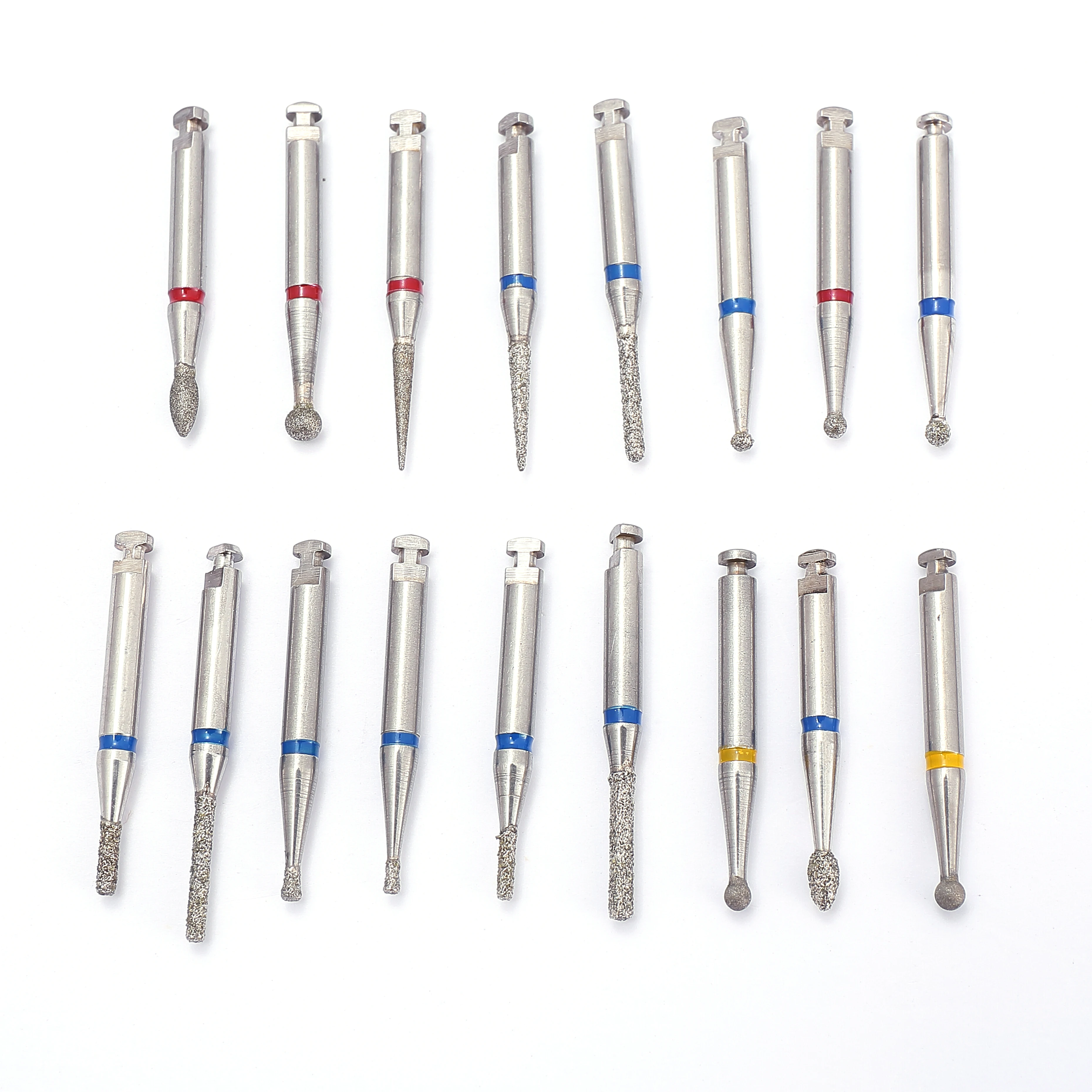 Dental Diamond Burs Strawberries Drill Polishing Burs For Ra,Ca 204 ...