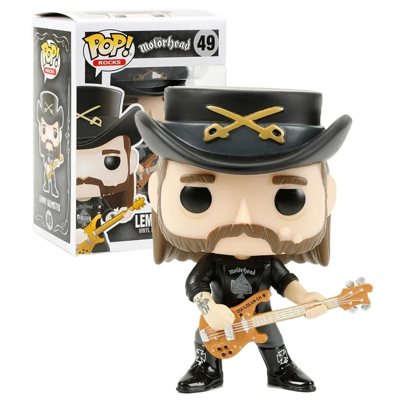 FUNKO POP Motorhead Gold Lemmy Kilmister #49 Figuras de acción de ...